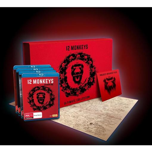 THE COMPLETE 12 MONKEYS - SUPER DELUXE EDITION BLU RAY - LIMITED ...