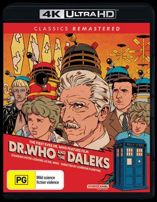 DOCTOR WHO AND THE DALEKS (CLASSICS REMASTERED) (4K UHD) - Cinema Vault