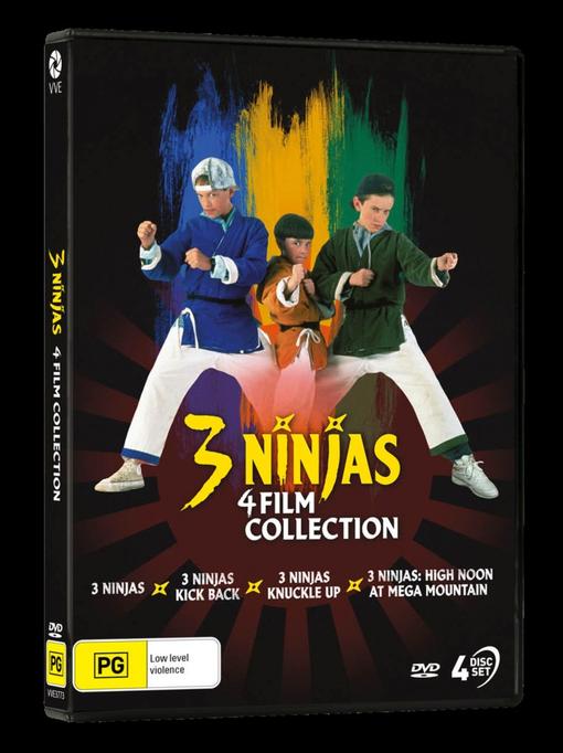 3 NINJAS: 4 FILM COLLECTION (3 NINJAS / 3 NINJAS KICK BACK / 3 NINJAS KNUCKLE UP / 3 NINJAS ...