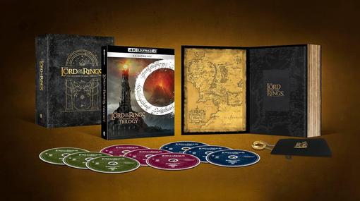 THE LORD OF THE RINGS TRILOGY ONE RING LIMITED EDITION 4K ULTRA HD ...