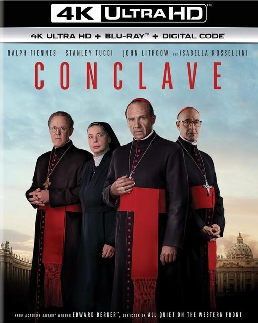 CONCLAVE [4K UHD + BLU-RAY] - Cinema Vault